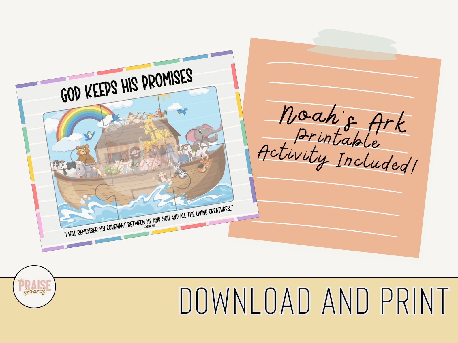 God Keeps His Promises Bulletin Kit, Church Bulletin Board Kit ...