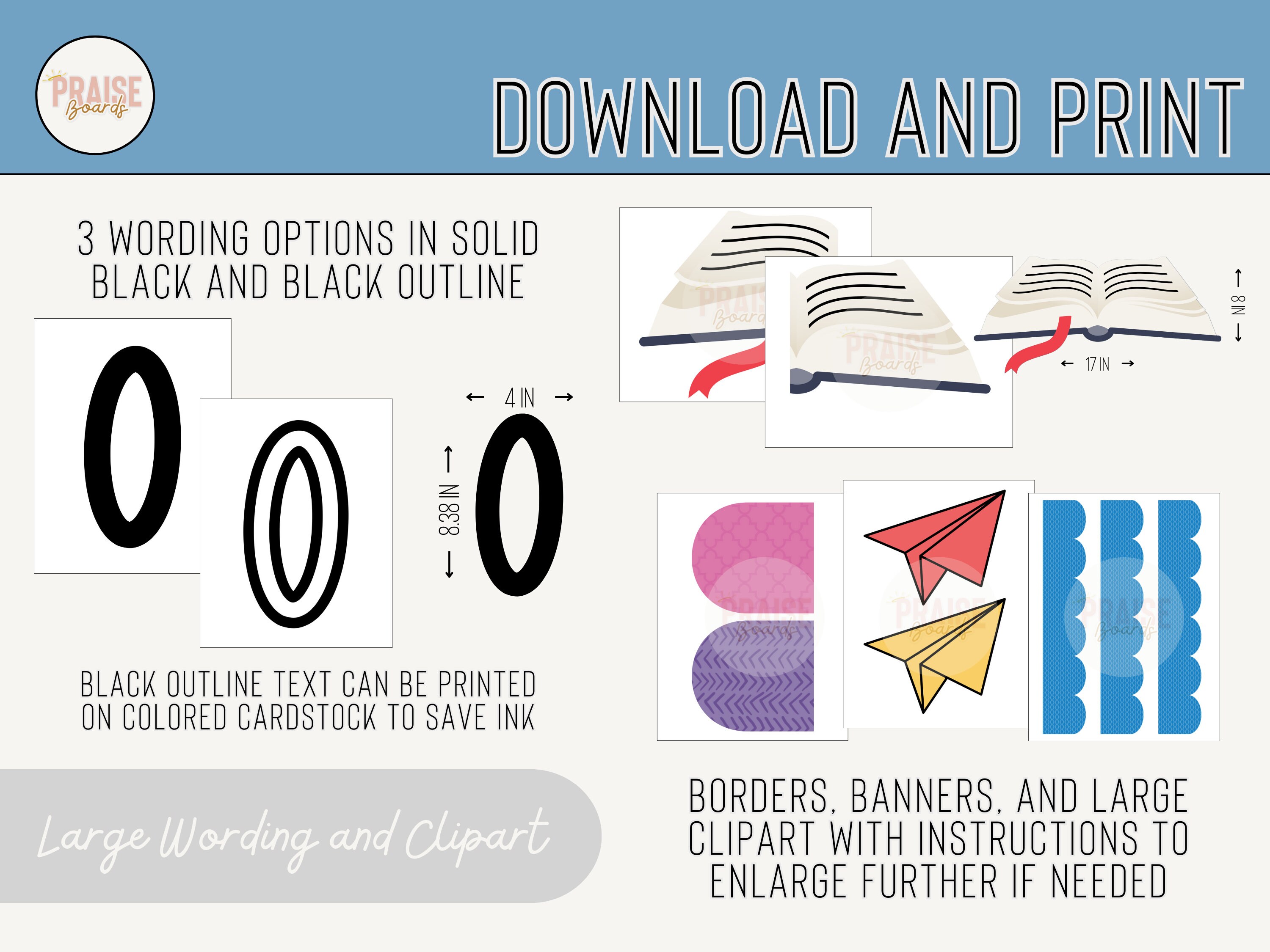 Soaring Into Scripture This Year, Church Bulletin Board Kit, Printable ...