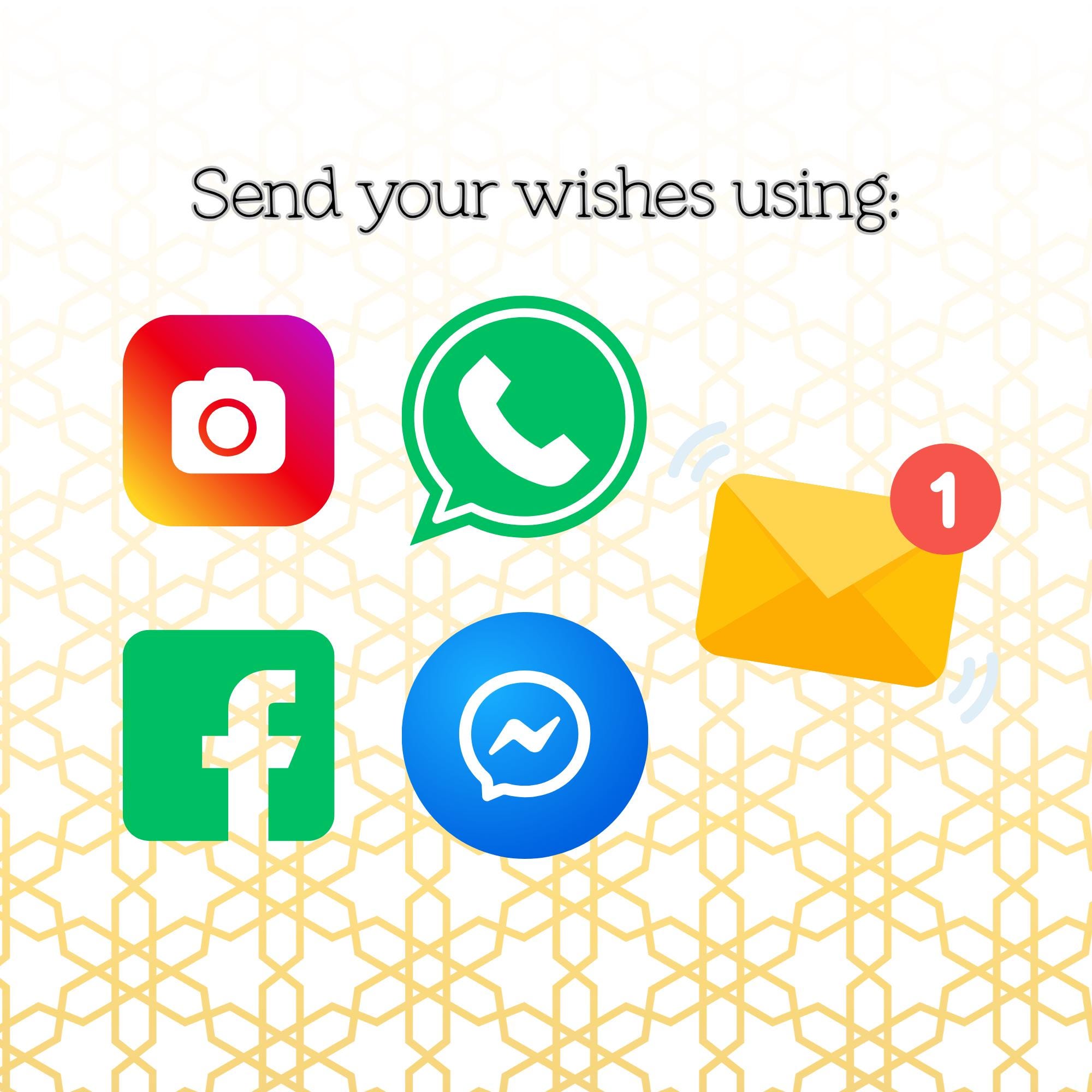 Eid Card Animated Digital Card | MP4 With Audio | Islamic Eid Greeting ...