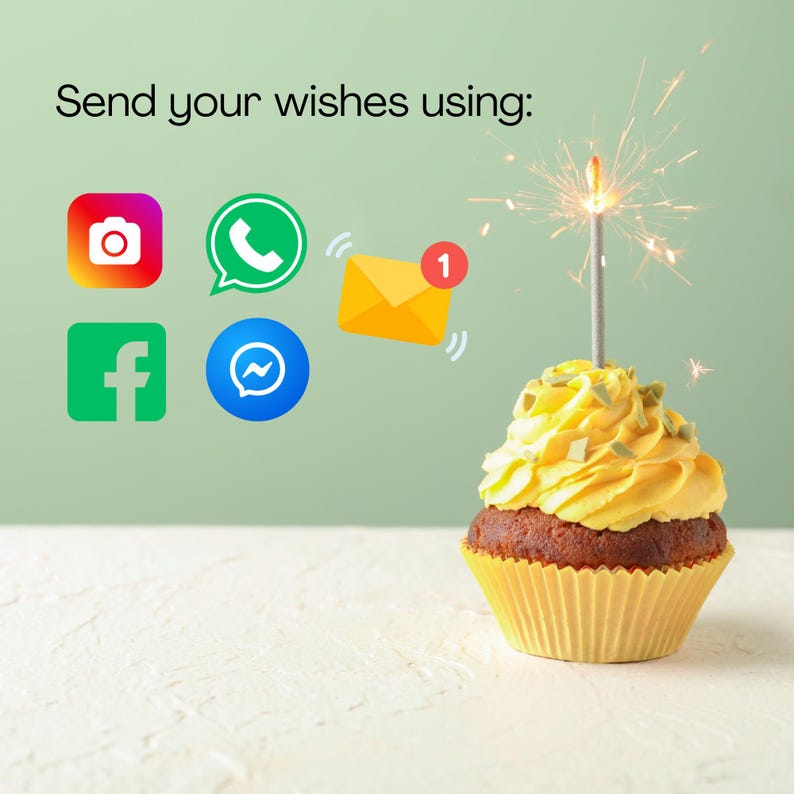 Virtual Happy Birthday Digital Animated E-card With Sound | Greeting ...