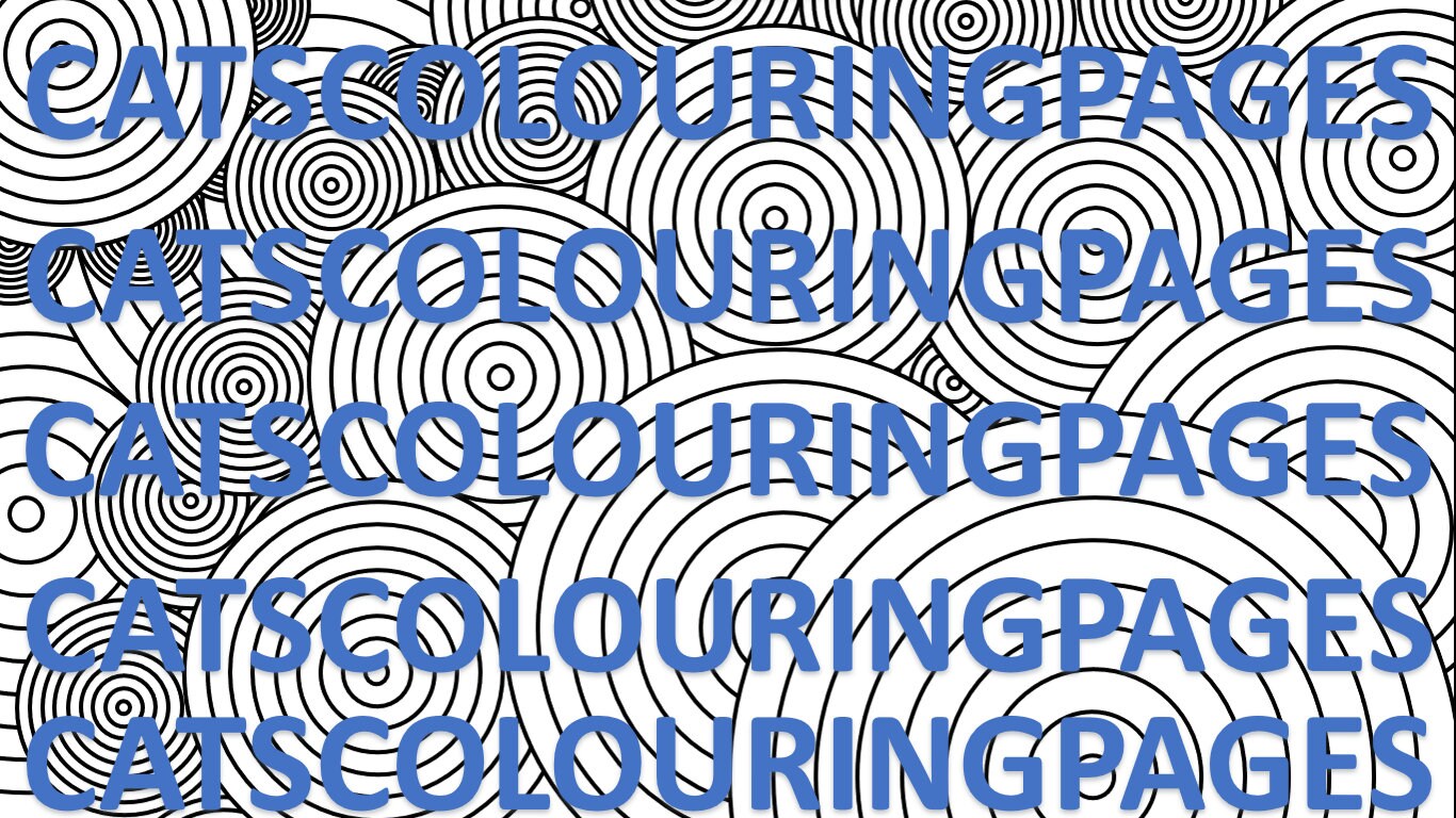 Circular Colouring Page 3 - Etsy