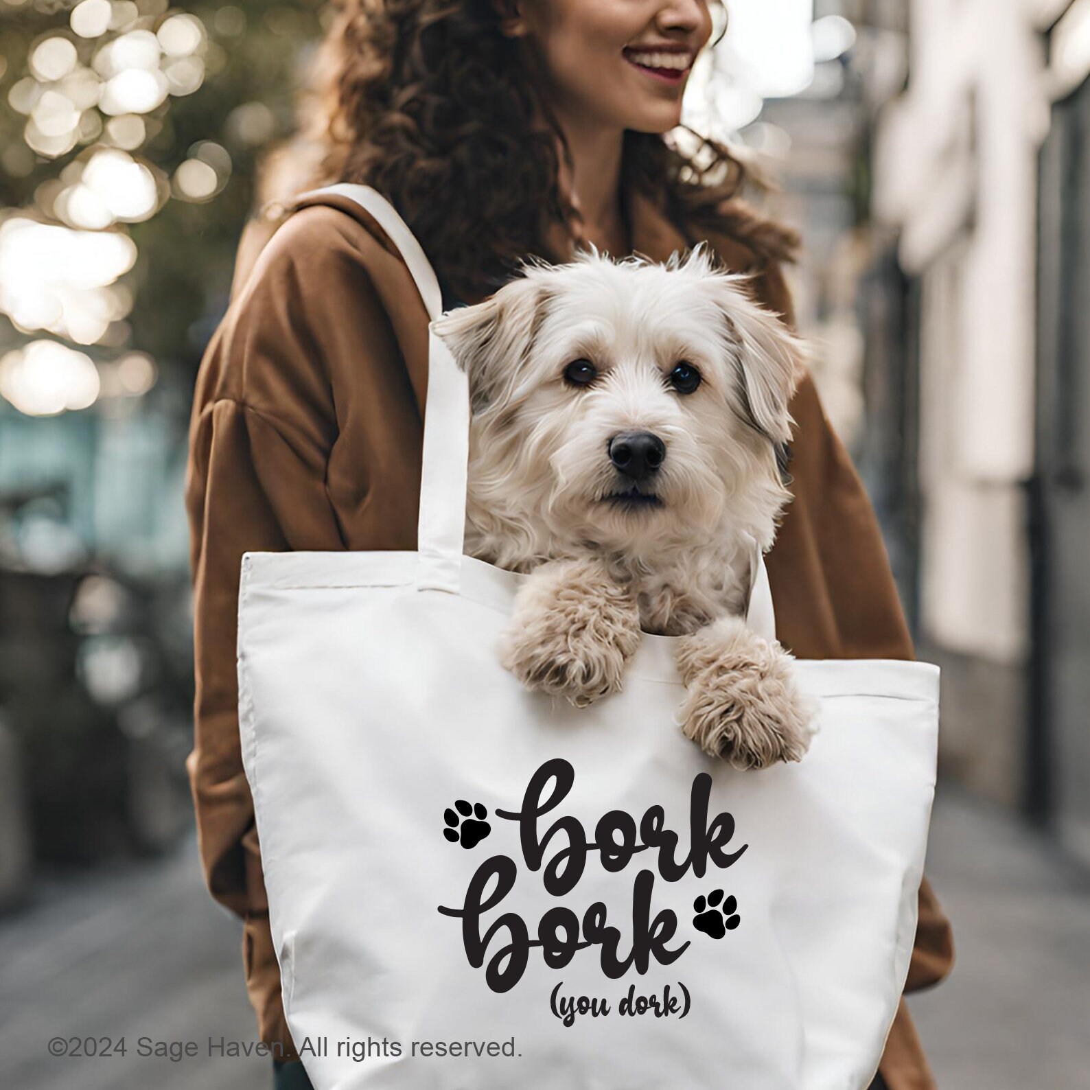 Bork Dog SVG - Funny Dog Svg, Dog Quotes, Dog Mom, Dog Saying SVG, Dog ...