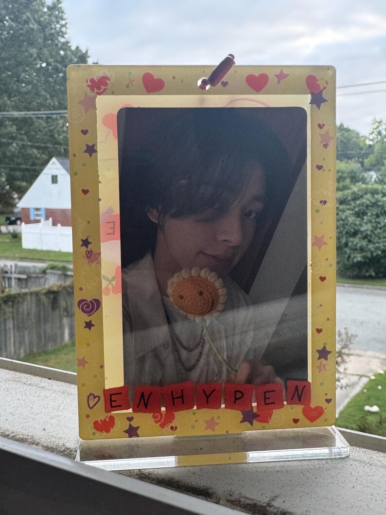 EN- Acrylic Standee Photocard Holder - Etsy