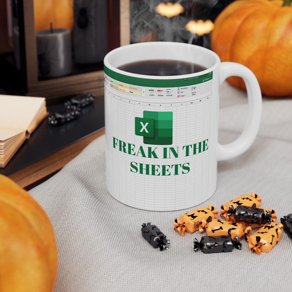 Freak in the Sheets Excel Spreadsheet Lover Perfect Gift for Coworkers ...