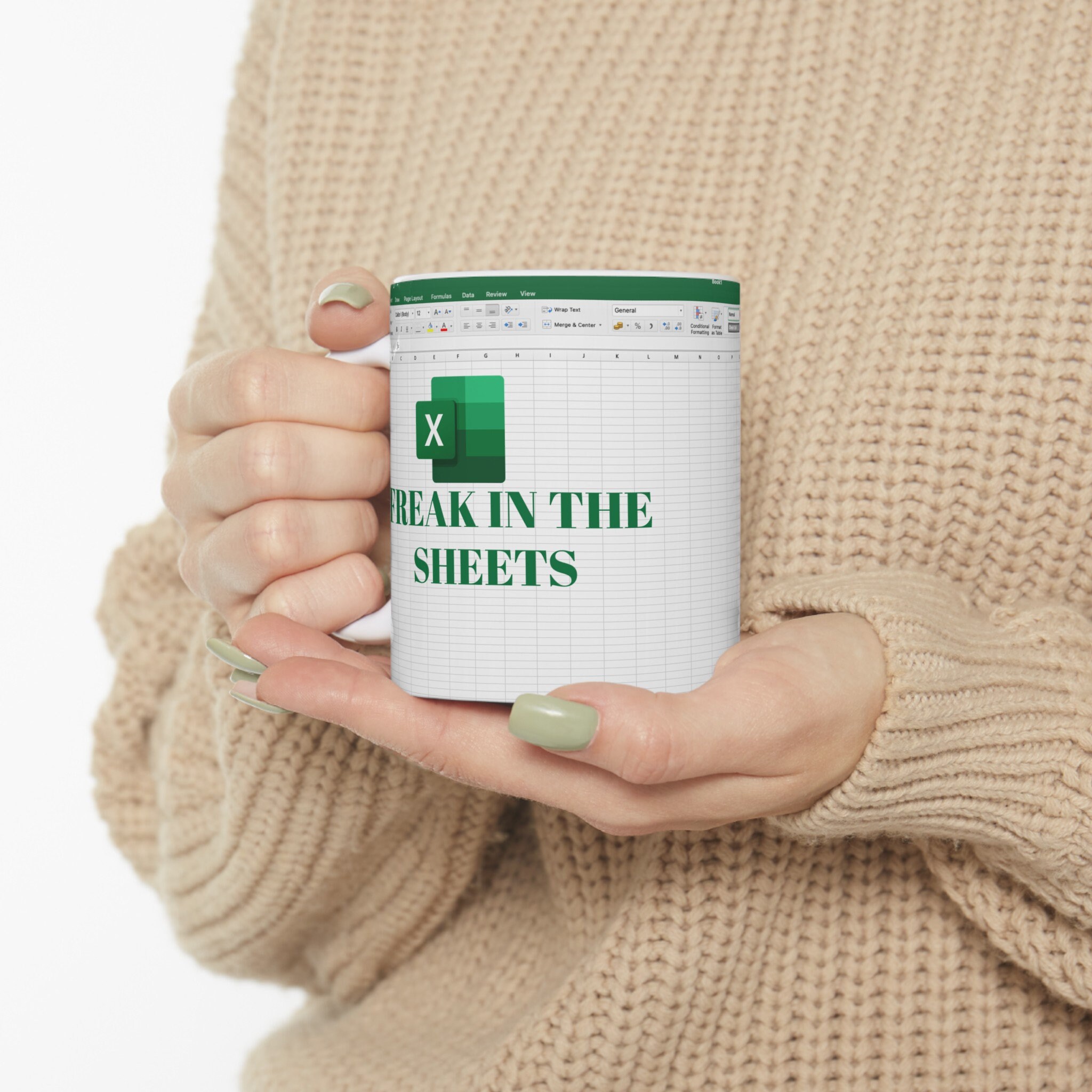 Freak in the Sheets Excel Spreadsheet Lover Perfect Gift for Coworkers ...