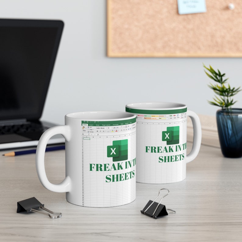 Freak in the Sheets Excel Spreadsheet Lover Perfect Gift for Coworkers ...