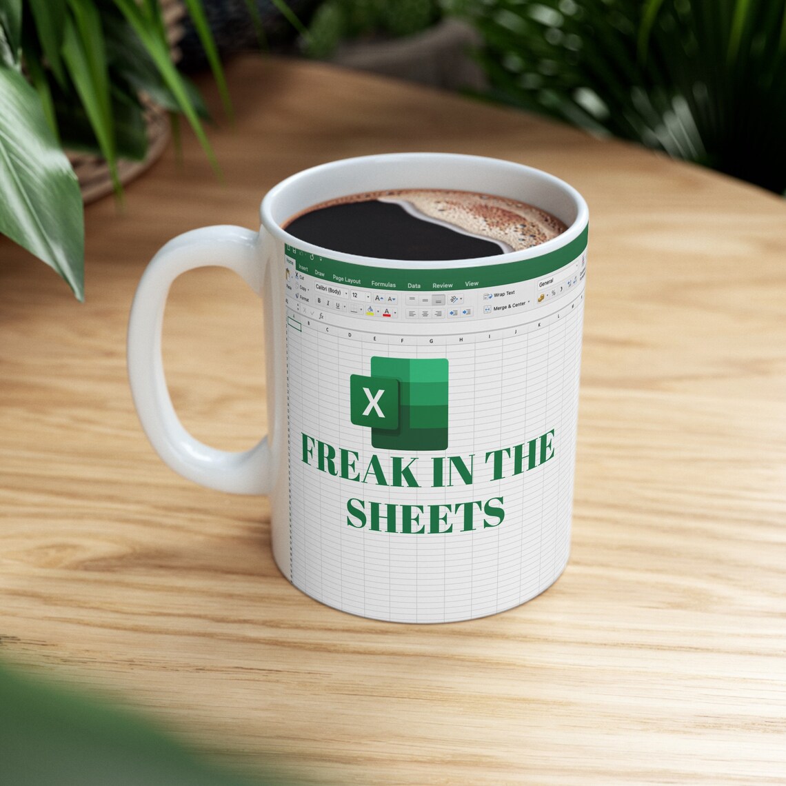 Freak in the Sheets Excel Spreadsheet Lover Perfect Gift for Coworkers ...