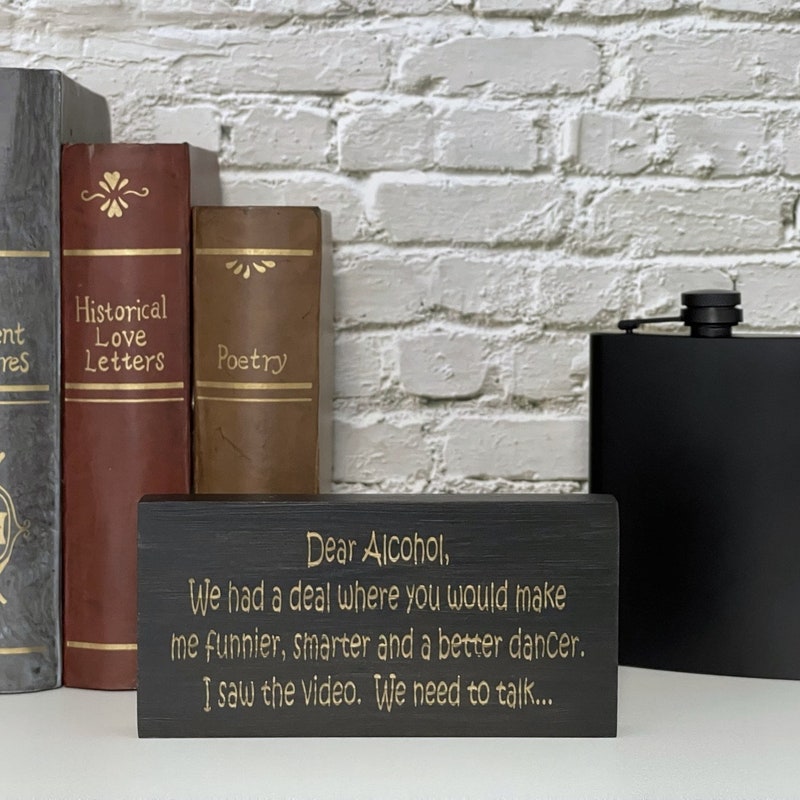 Funny Alcohol Sign - Etsy