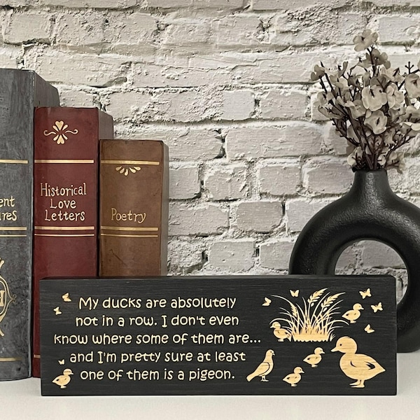 Funny Duck Signs - Etsy