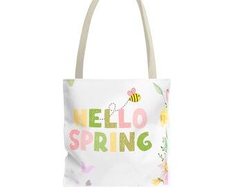 Quilted Spring Tote Bag - Etsy