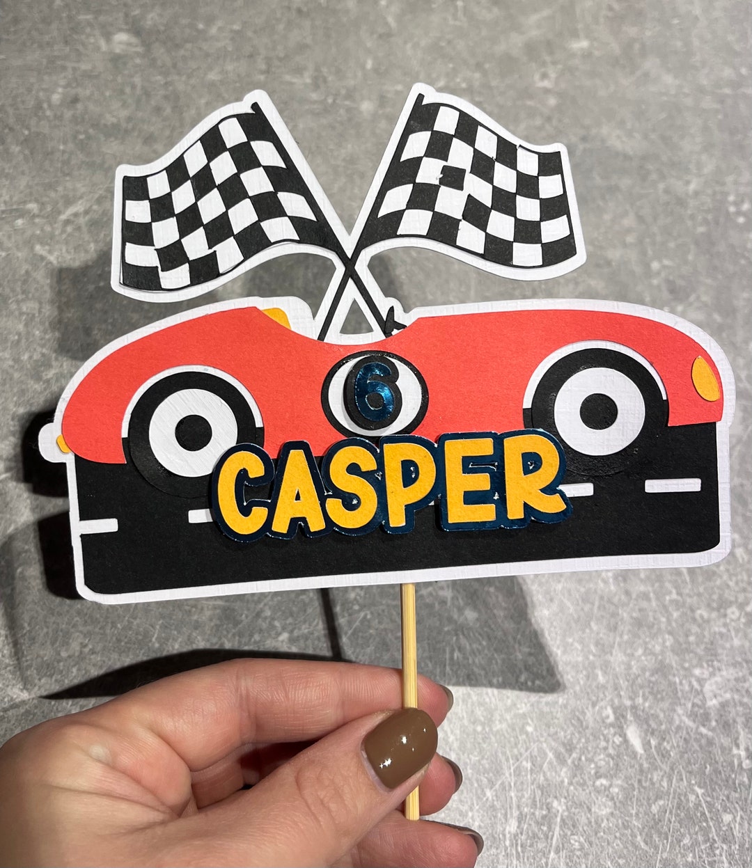 Cake Topper Car - Etsy
