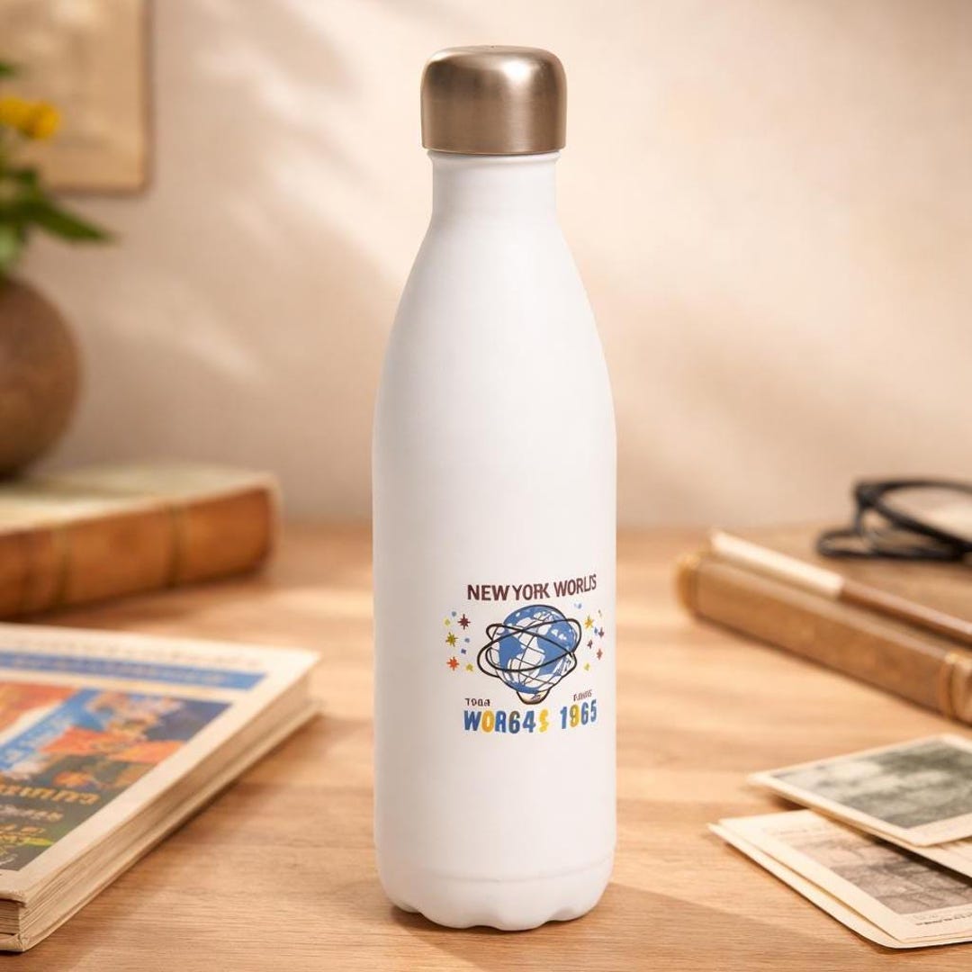 1964 World's Fair Water Bottle - Etsy