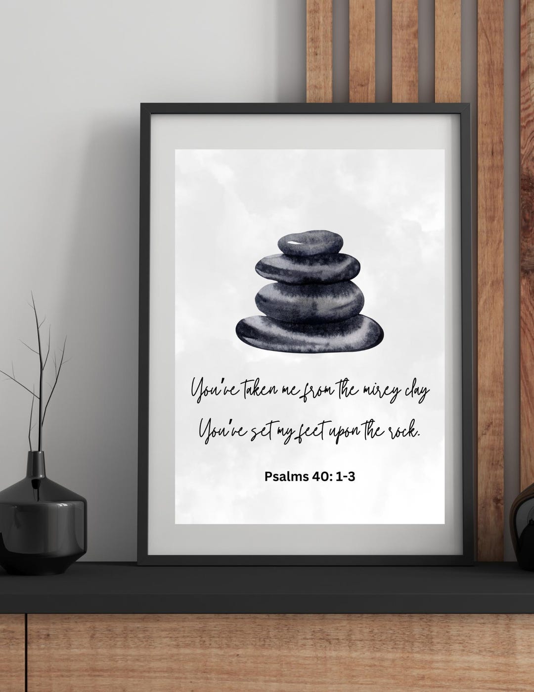 Mirey Clay, Bible Verse, Printable, Instant Download, Wall Art ...