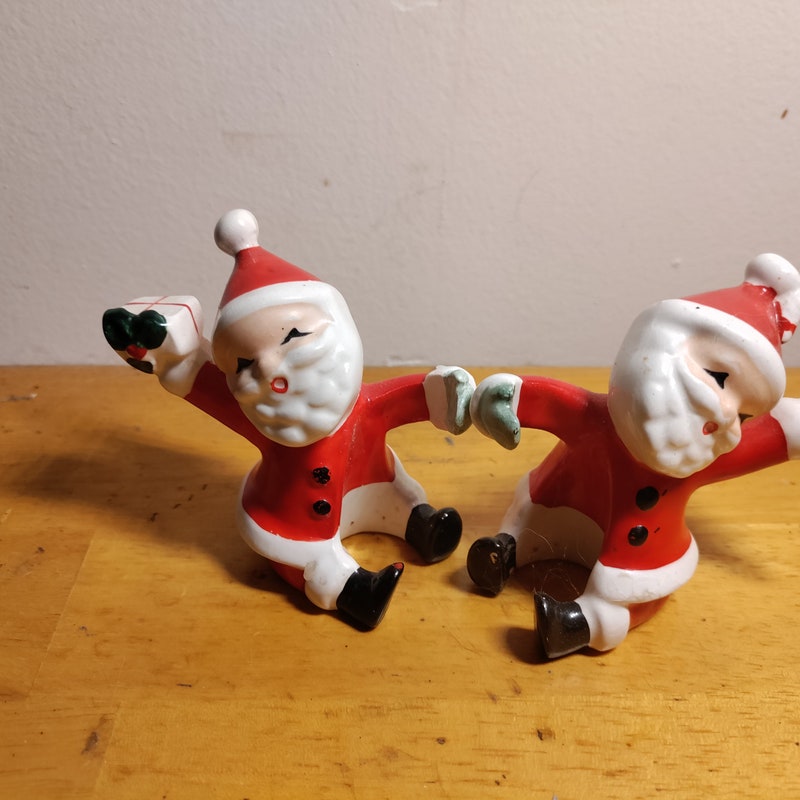 Santa Candles - Etsy
