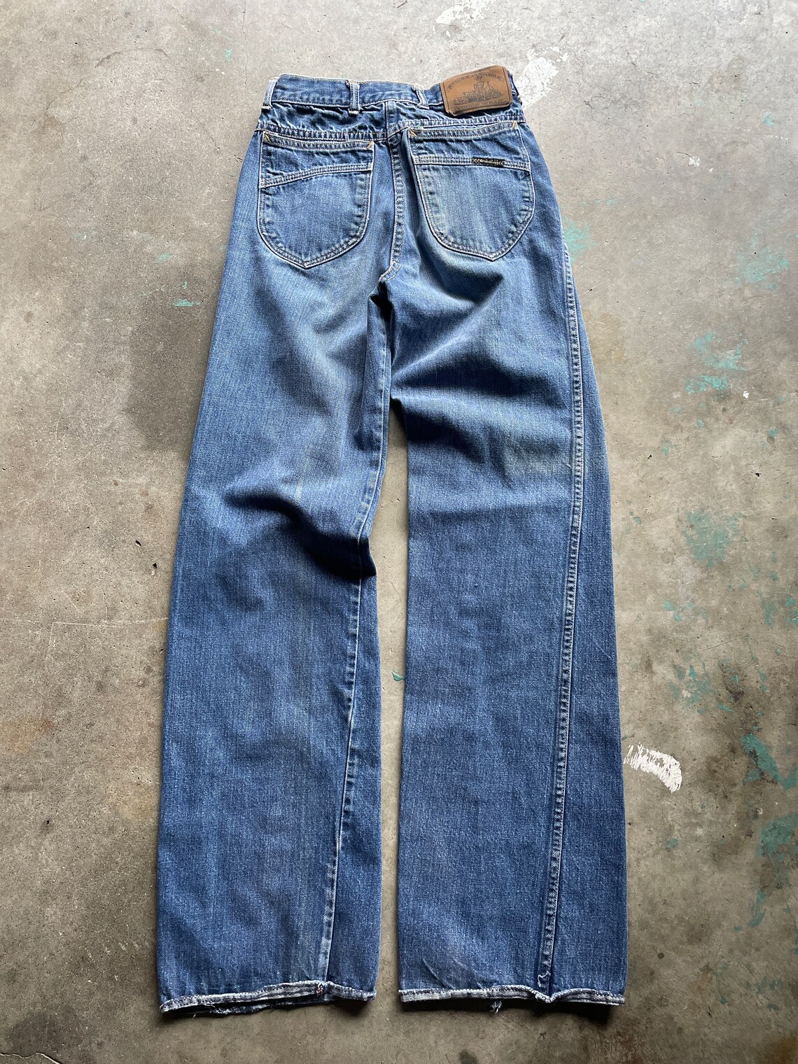 Vintage 1970s Sticky Fingers Bell Bottom Jeans Size 26 - Etsy