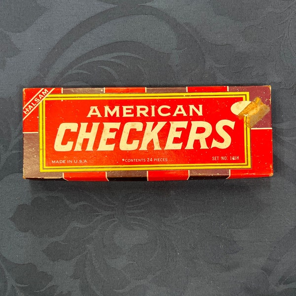 Red Checkers - Etsy