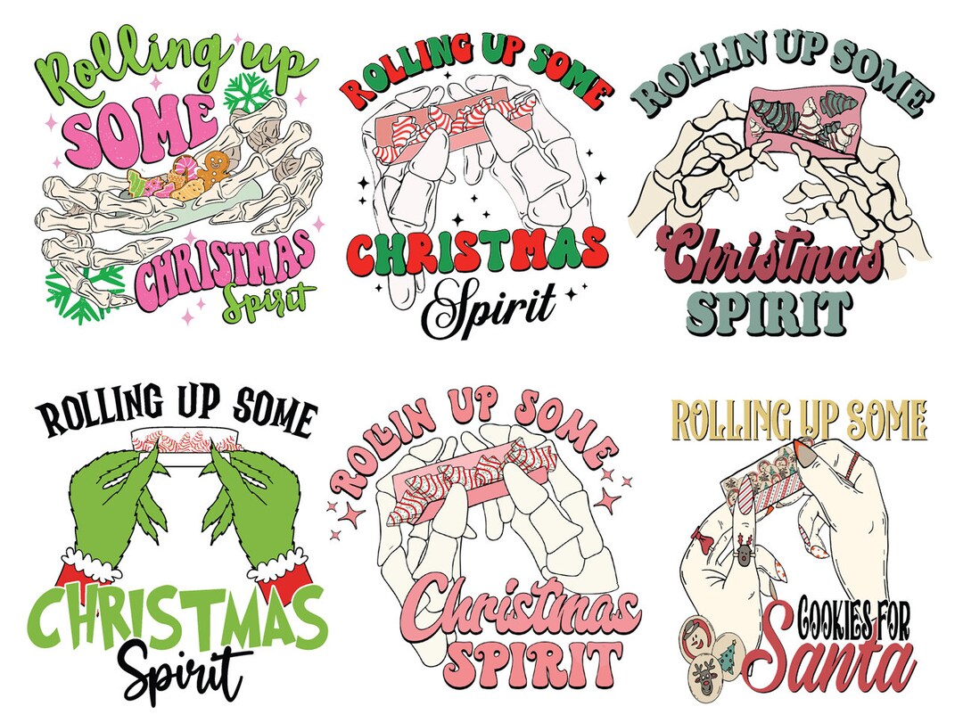 Rolling up Some Grinchmas Spirit Png Rolling up Some - Etsy