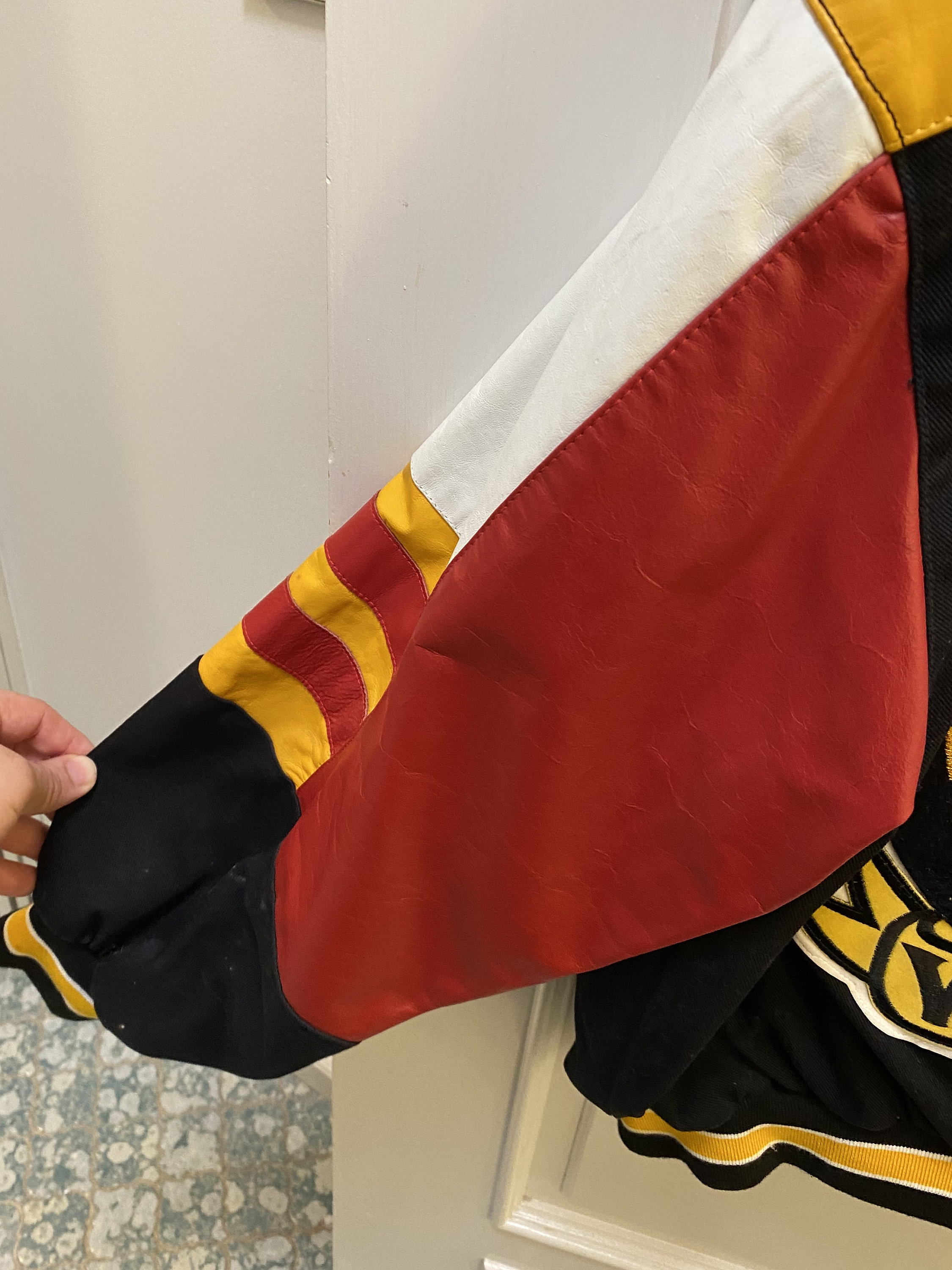 1990's Disney Mickey Mouse wild One Leather - Etsy