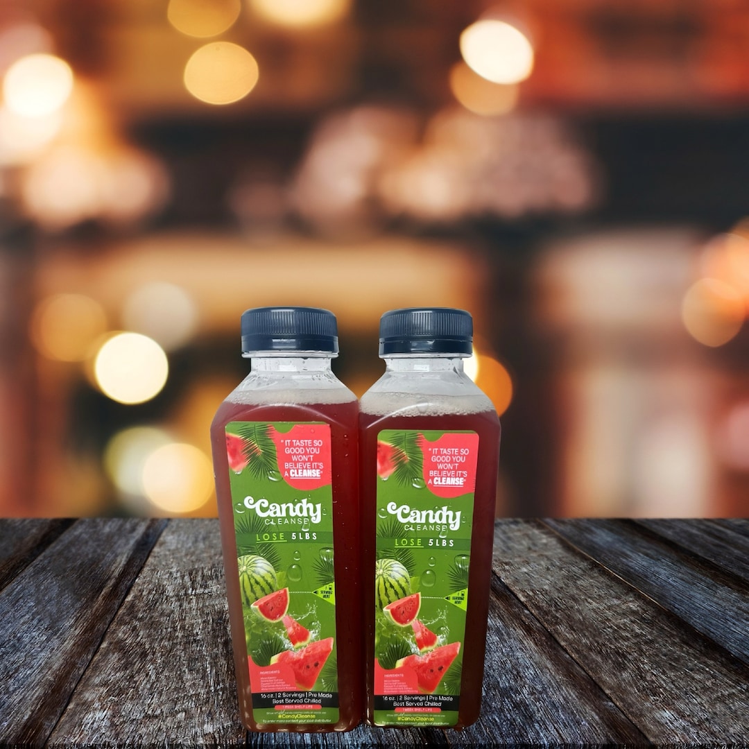 Twin Pack Candy Cleanse Detox|tropical Punch Flavor - Etsy