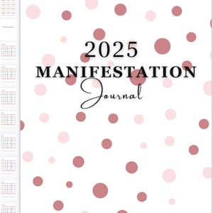 2025 Manifestation Journal - Etsy