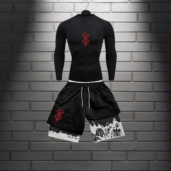 Anime Compression Shirt - Etsy