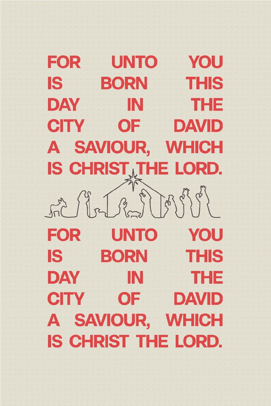JESUS BIRTH POSTER - Etsy