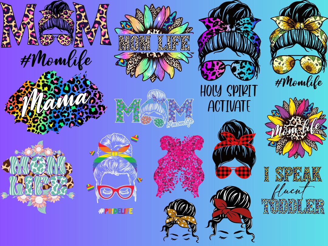 Best Mom Life Clipart Bundle , Best and High Quality Mom Life Clipart ...