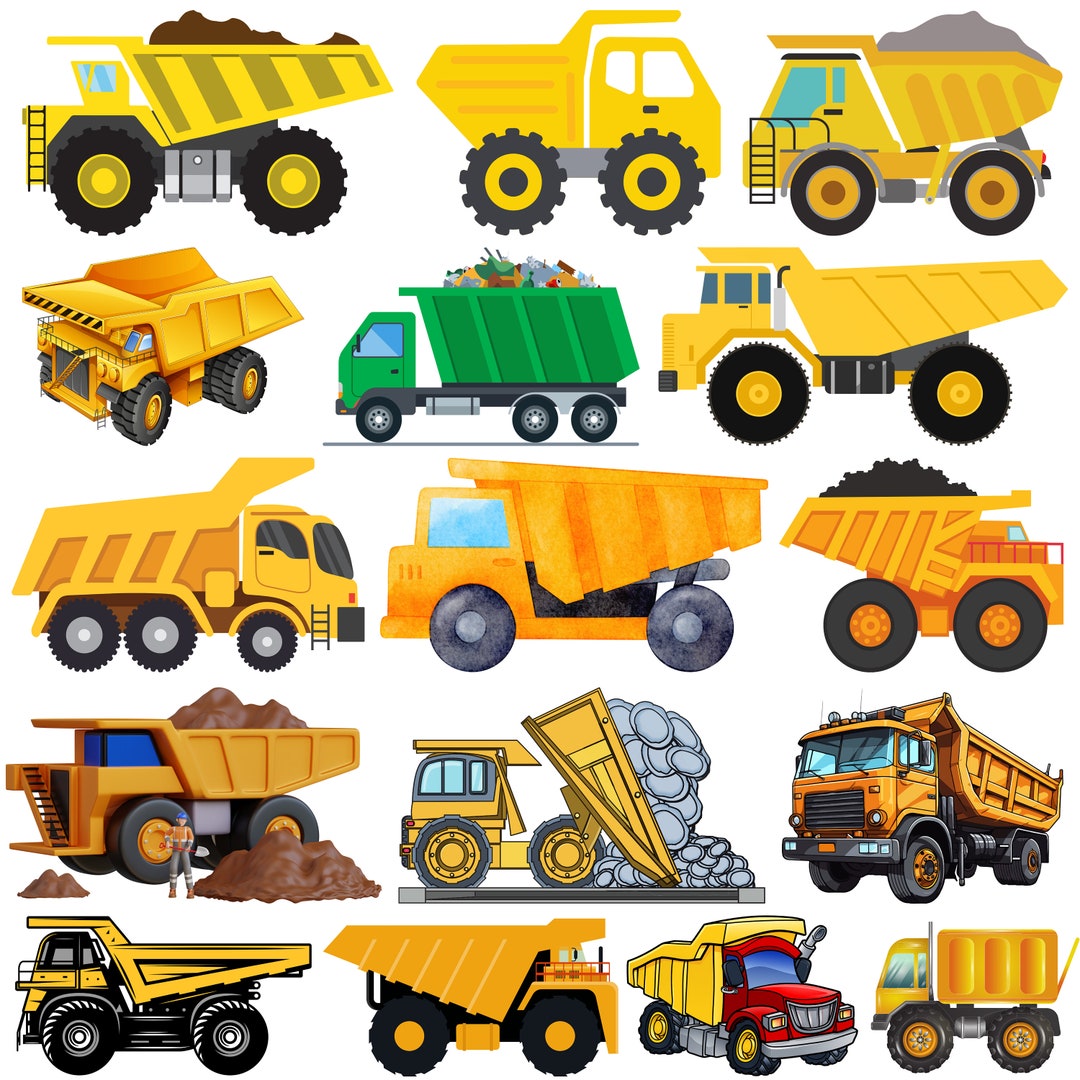 Lader LKW SVG-Bundle, Dump Truck svg, Pick-up Truck svg, LKW ...