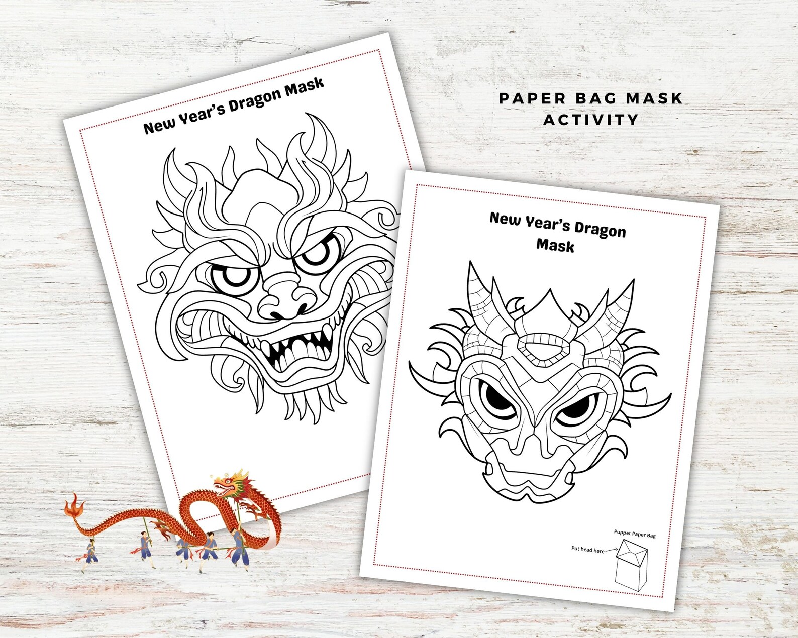 Lunar New Year, Chinese New Year Activities Bundle, Activity for Kids ...