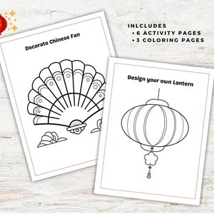 Lunar New Year, Chinese New Year Activities Bundle, Activity for Kids ...