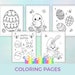 Easter Activity Pack, Kids Games Bundle, Word Search, Coloring Pages ...