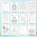 Easter Activity Pack, Kids Games Bundle, Word Search, Coloring Pages ...