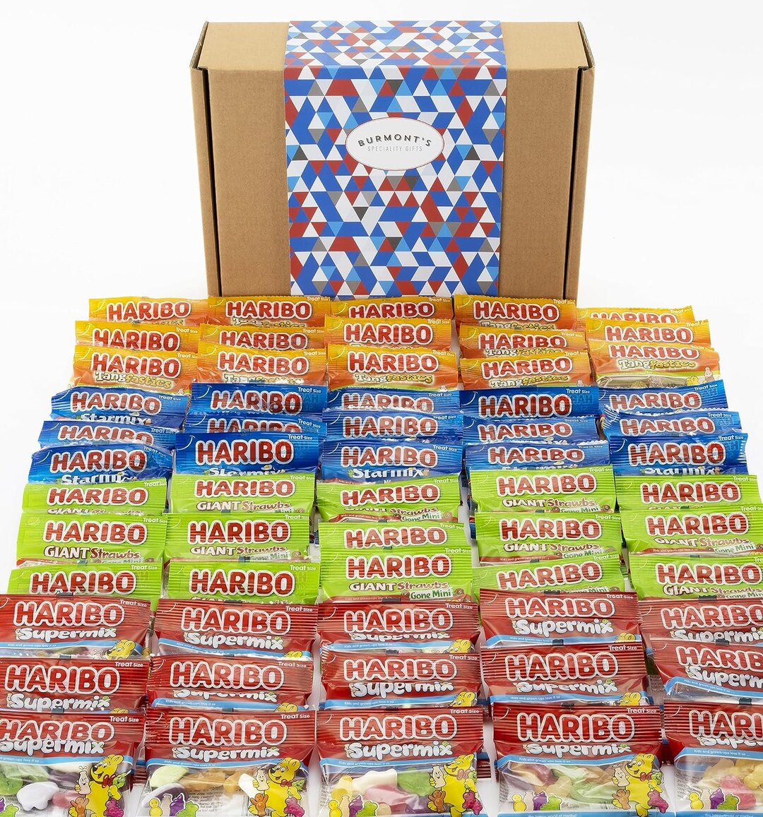 Haribo 60 Mini Bag Gift Box a Taste of British - Etsy