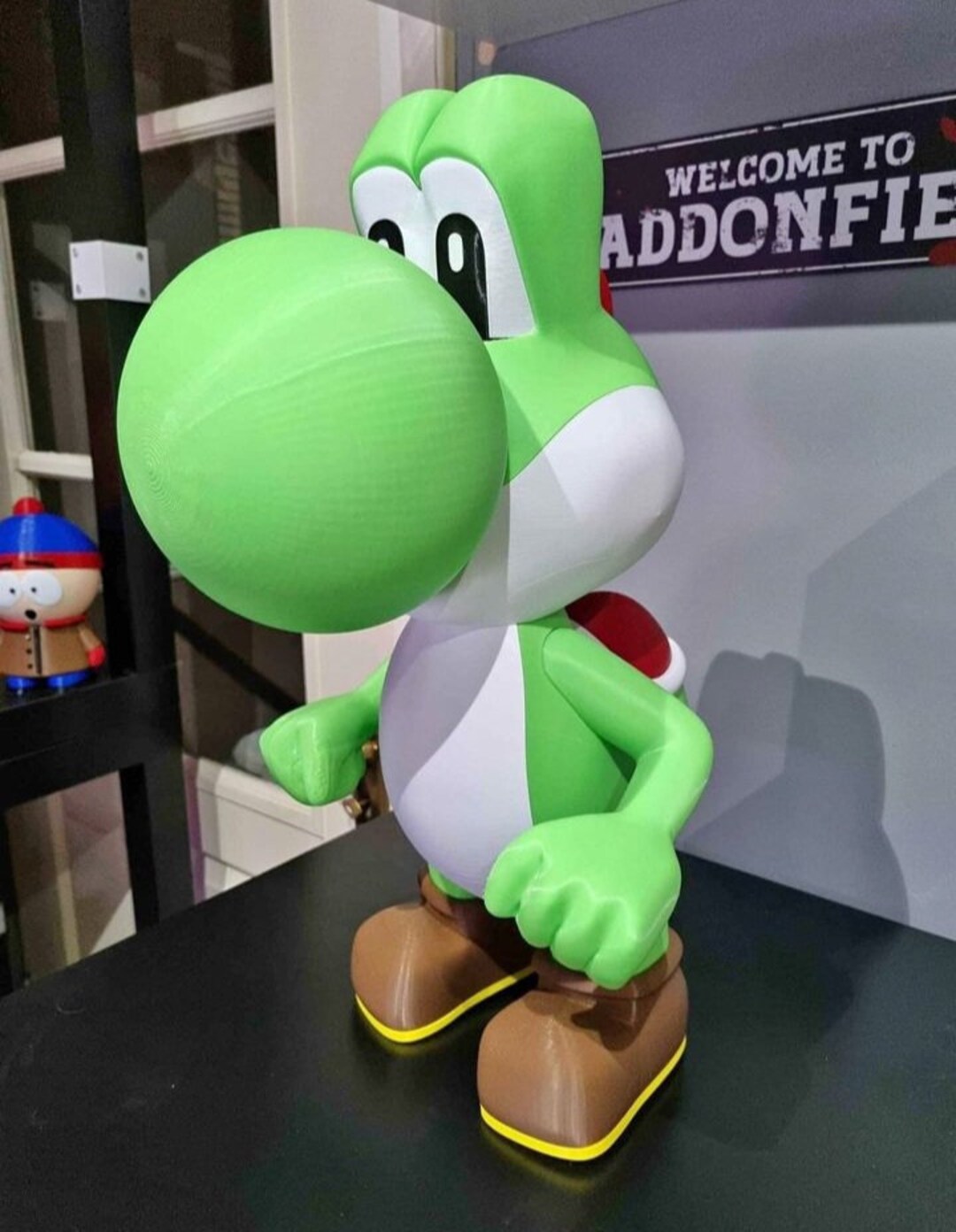 3d Printed Yoshi From Mario Bros Etsy
