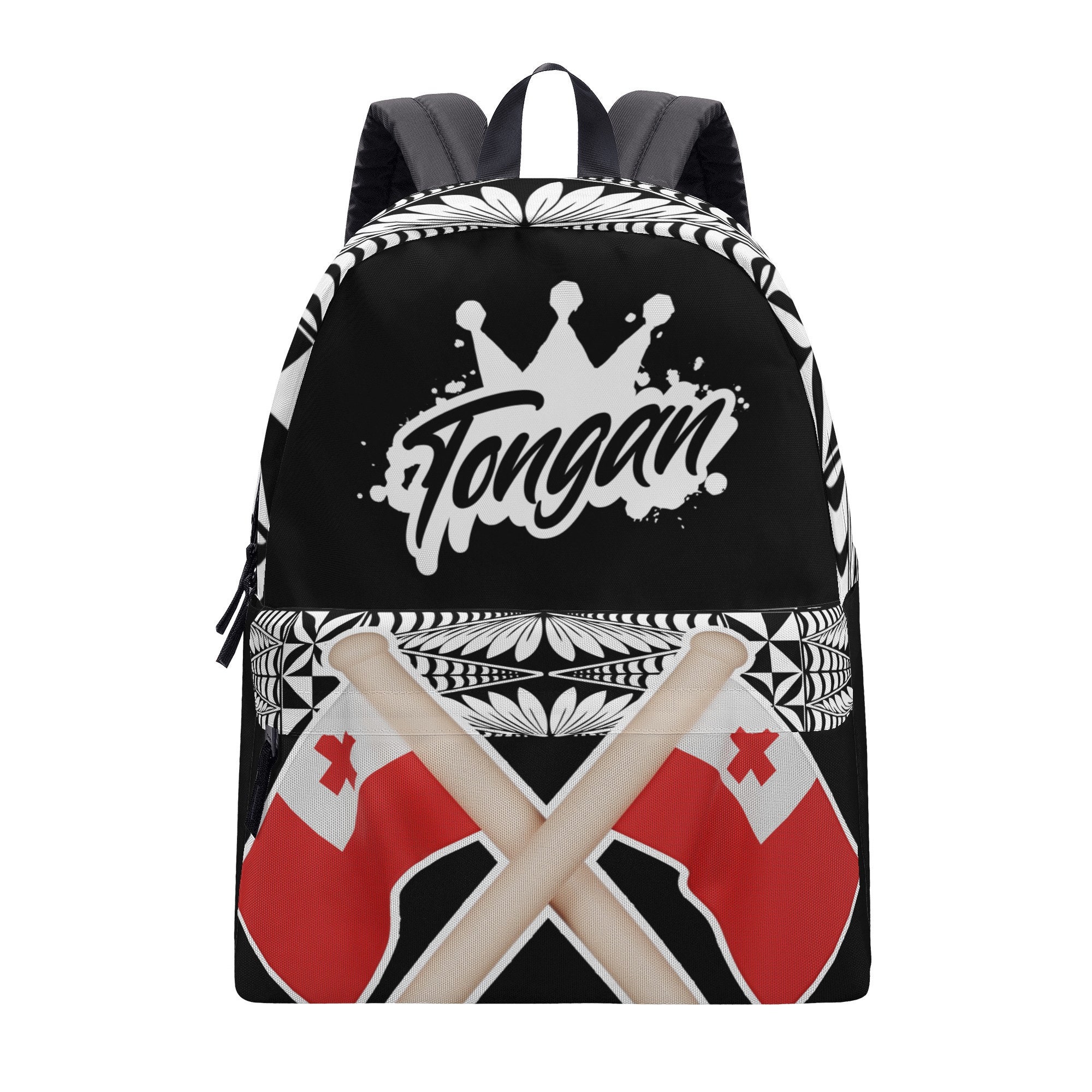 Tongan Crown Backpack Black - Etsy