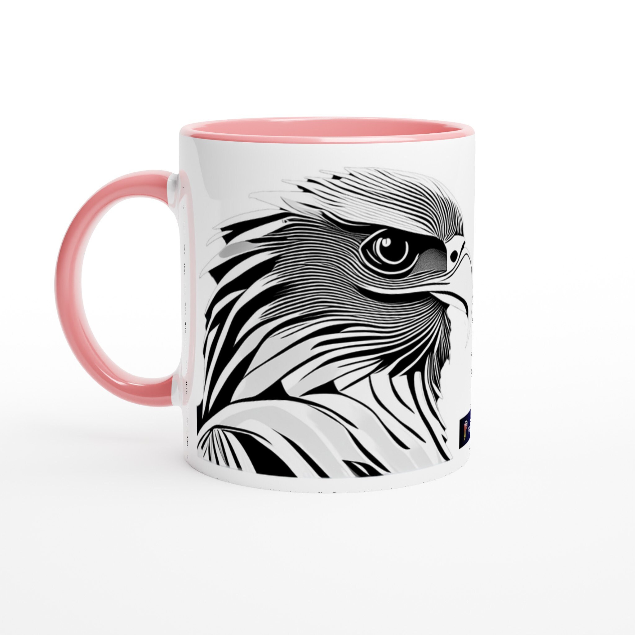 Philippine Agila Black and White on White 11oz Ceramic Mug With Color ...