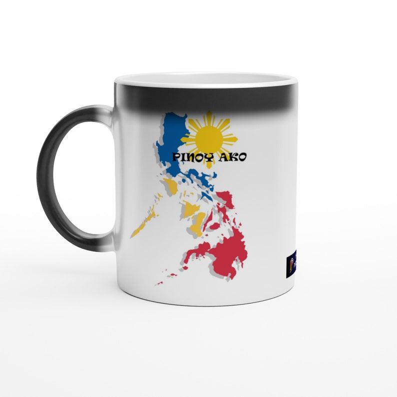 Pinoy Ako With Philippine Islands on 11oz Ceramic Magic Mug - Etsy