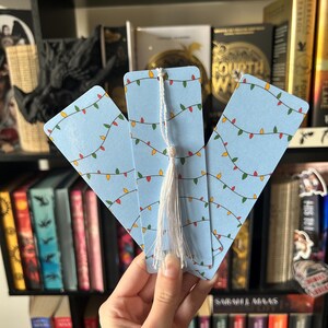 Festive Christmas Bookmark Bundle Candy Canes Xmas Lights Gingerbread ...