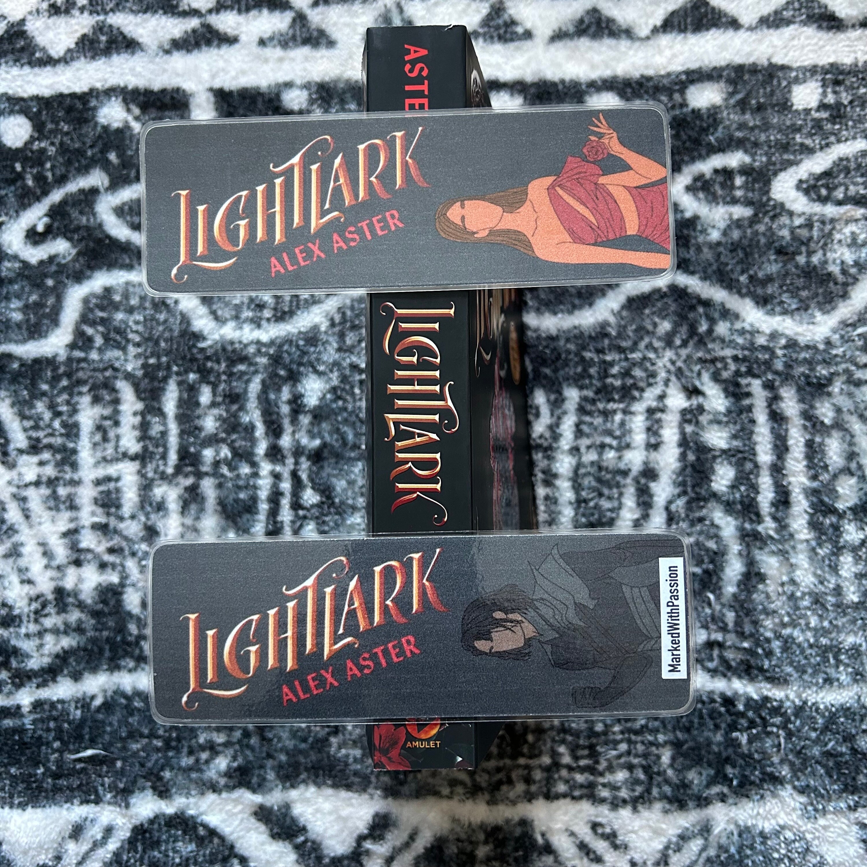 Lightlark Bookmark Alex Aster Double Sided Bookmark Laminated Bookmark ...