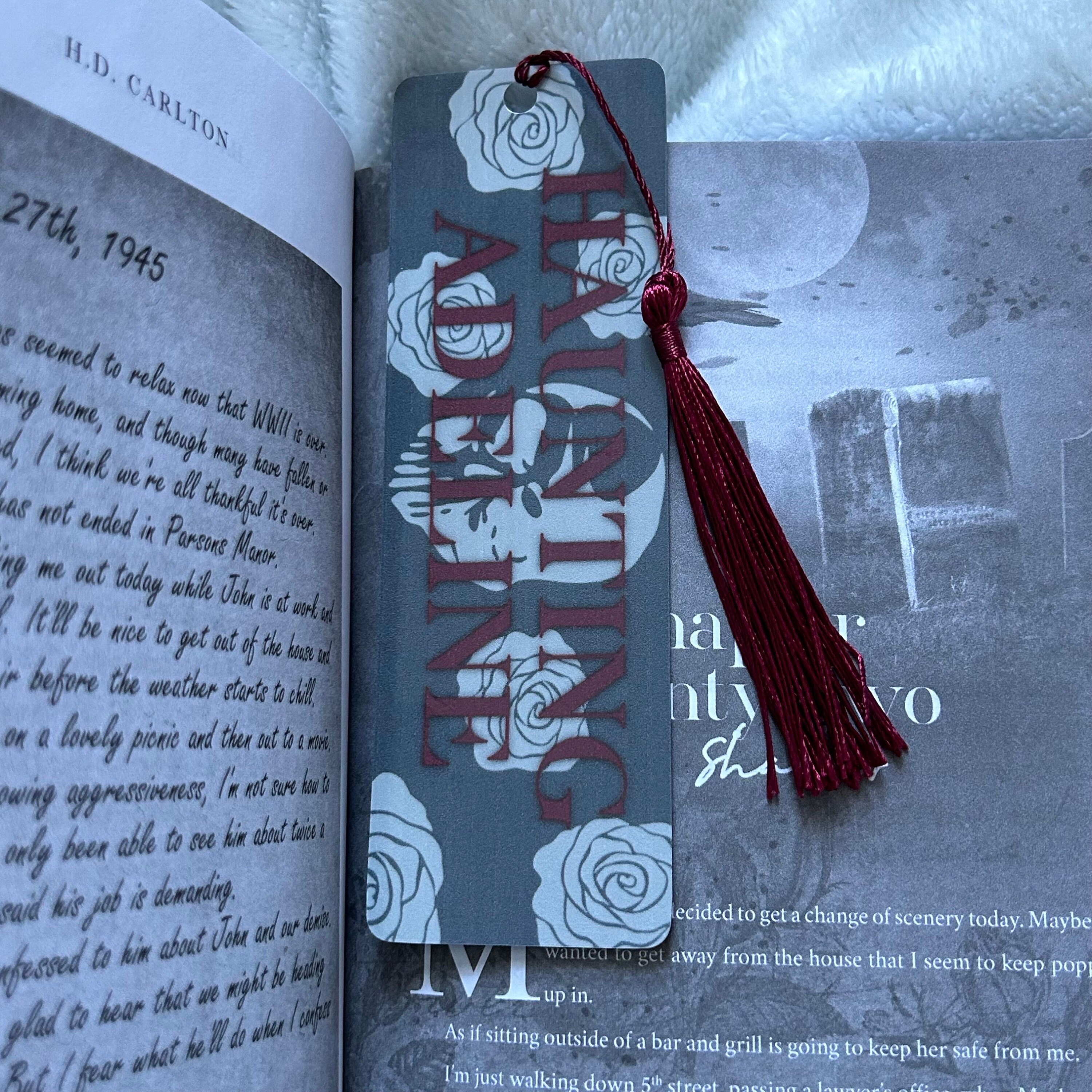 Haunting Adeline Bookmark LICENCED H.D. Carlton Merch Cat and Mouse ...