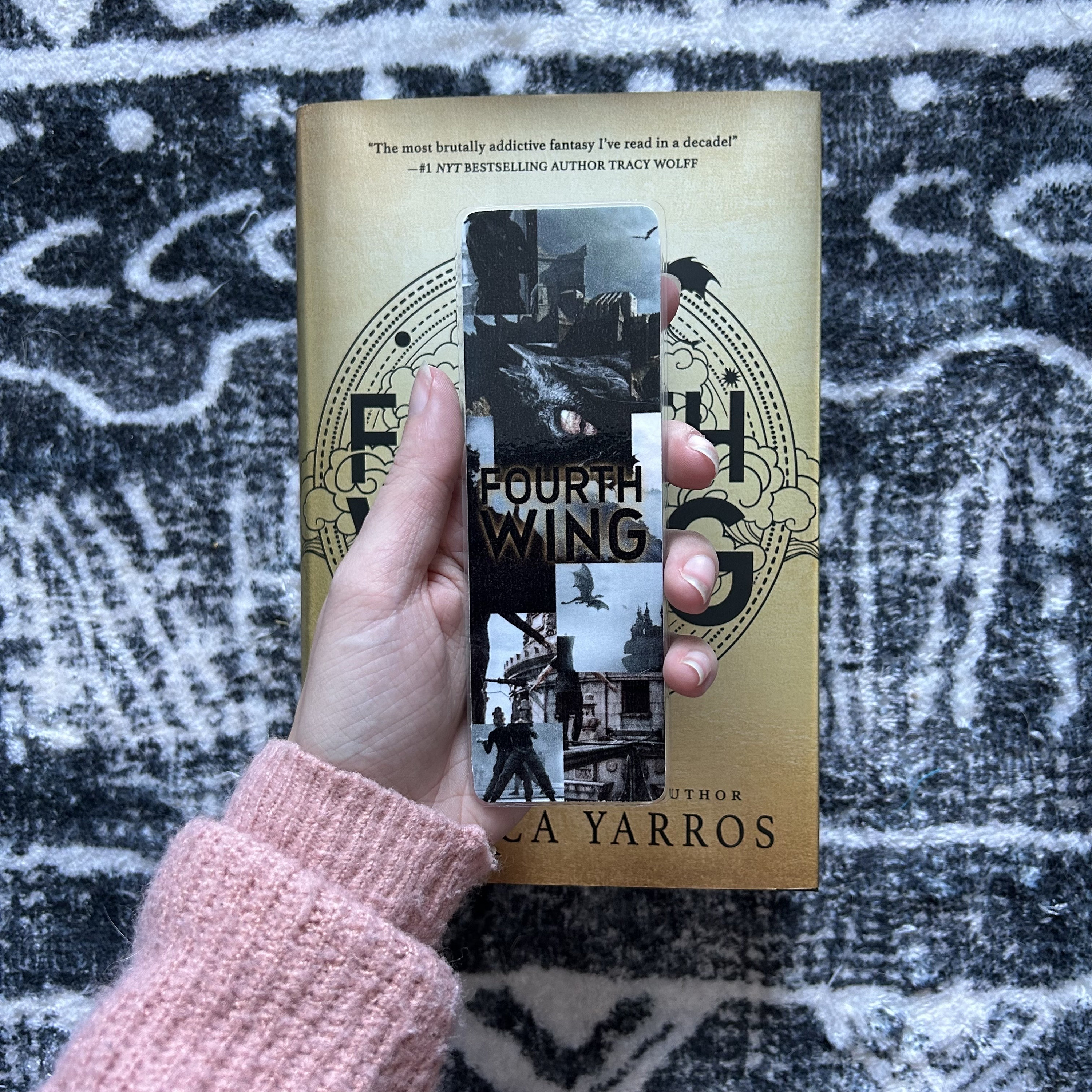 Fourth Wing Collage Bookmark Rebecca Yarros Romantasy - Etsy