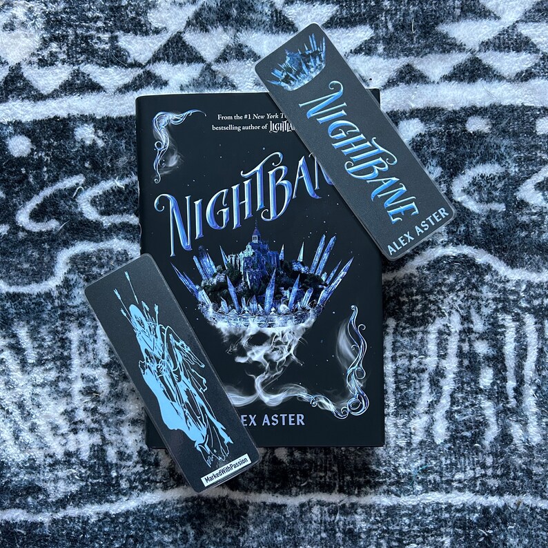 Nightbane Bookmark Lightlark Book Two Alex Aster Double Sided Bookmark ...