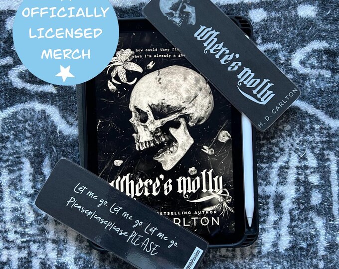 Where's Molly? Bookmark | LICENSED H.D. Carlton Merch | Hunting Adeline ...
