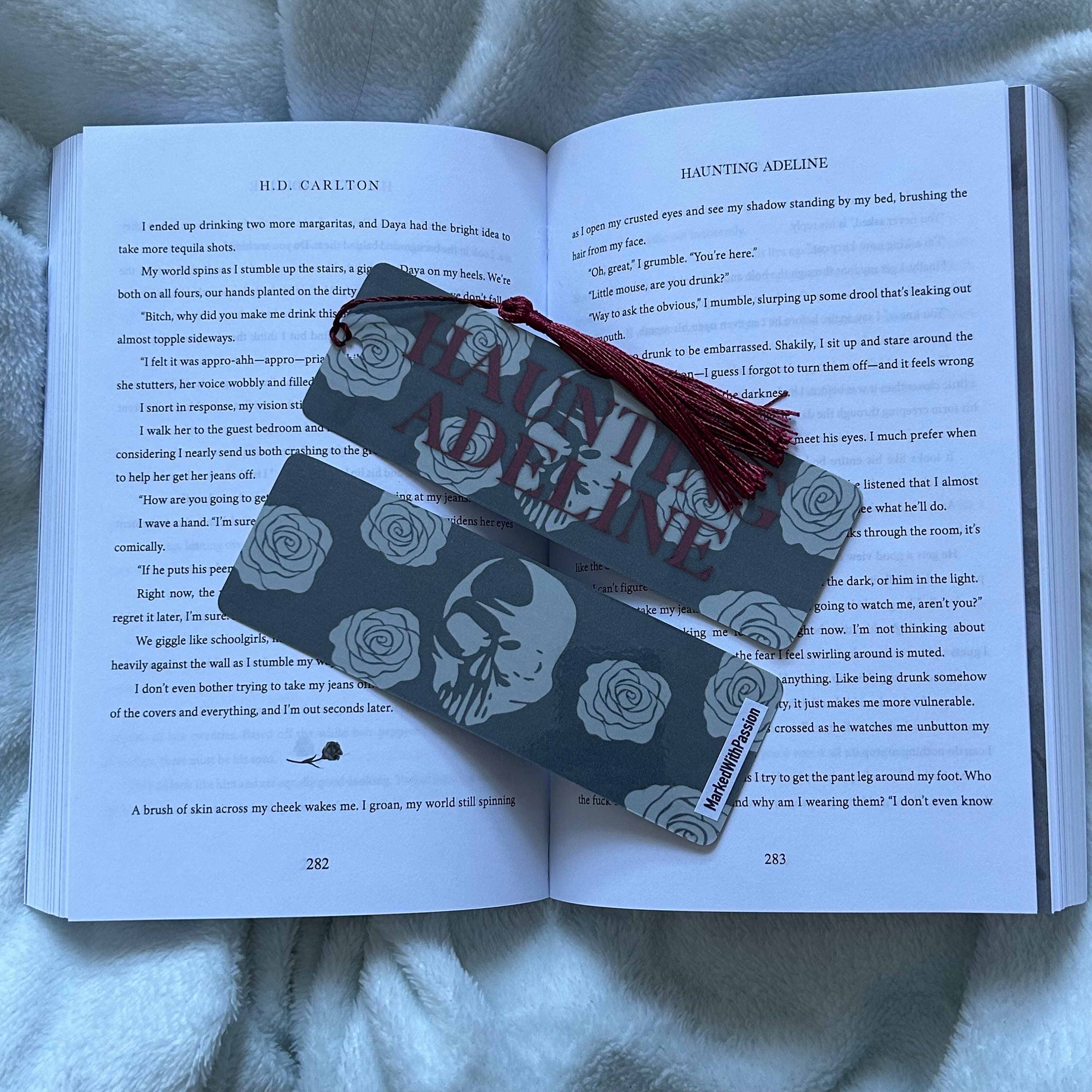 Haunting Adeline Bookmark LICENCED H.D. Carlton Merch Cat and Mouse ...