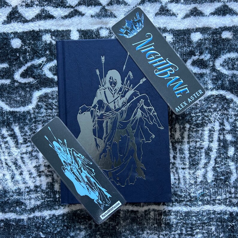 Nightbane Bookmark Lightlark Book Two Alex Aster Double Sided Bookmark ...