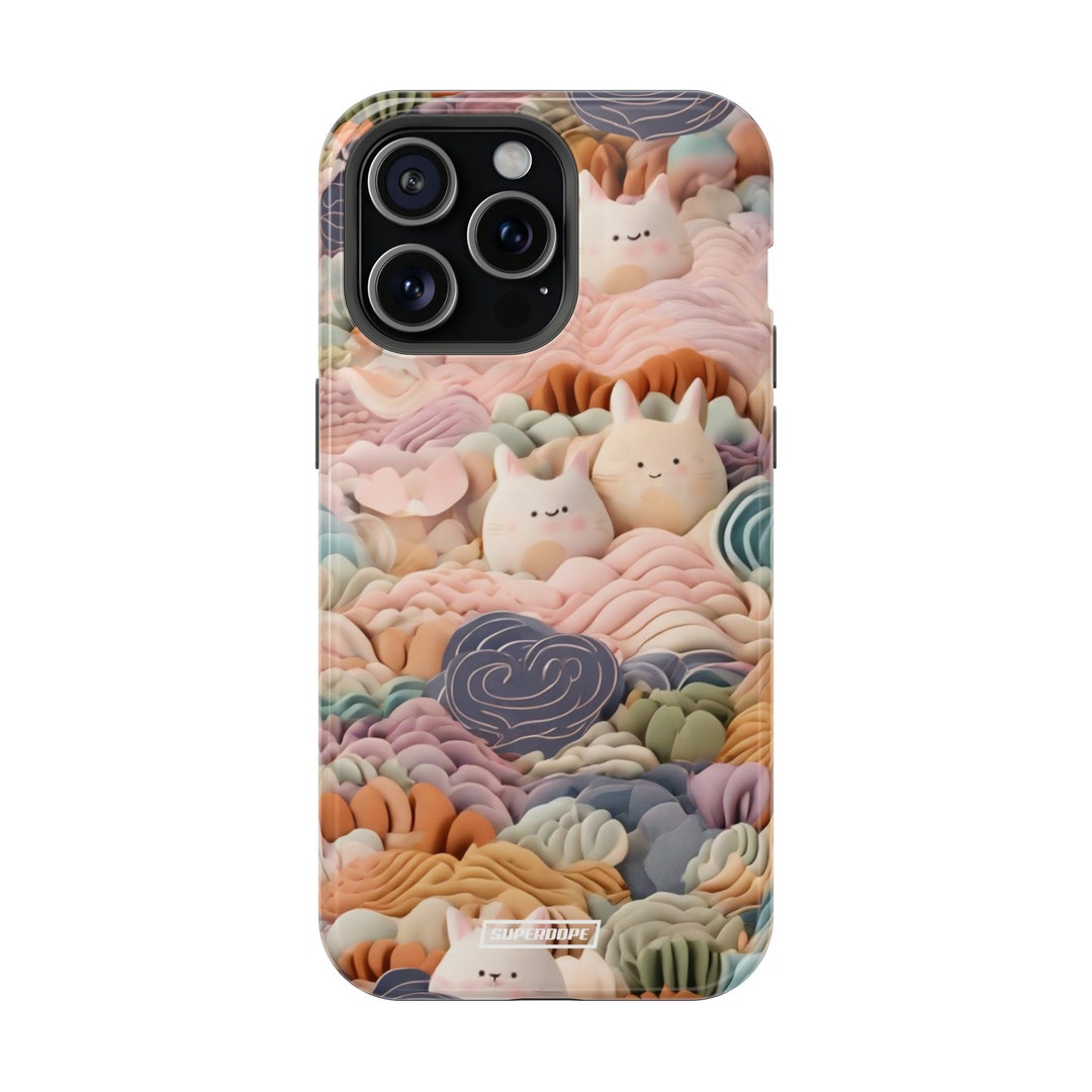 Magsafe Aesthetic Cute Kawaii Animals iPhone Case Magsafe, for iPhone ...
