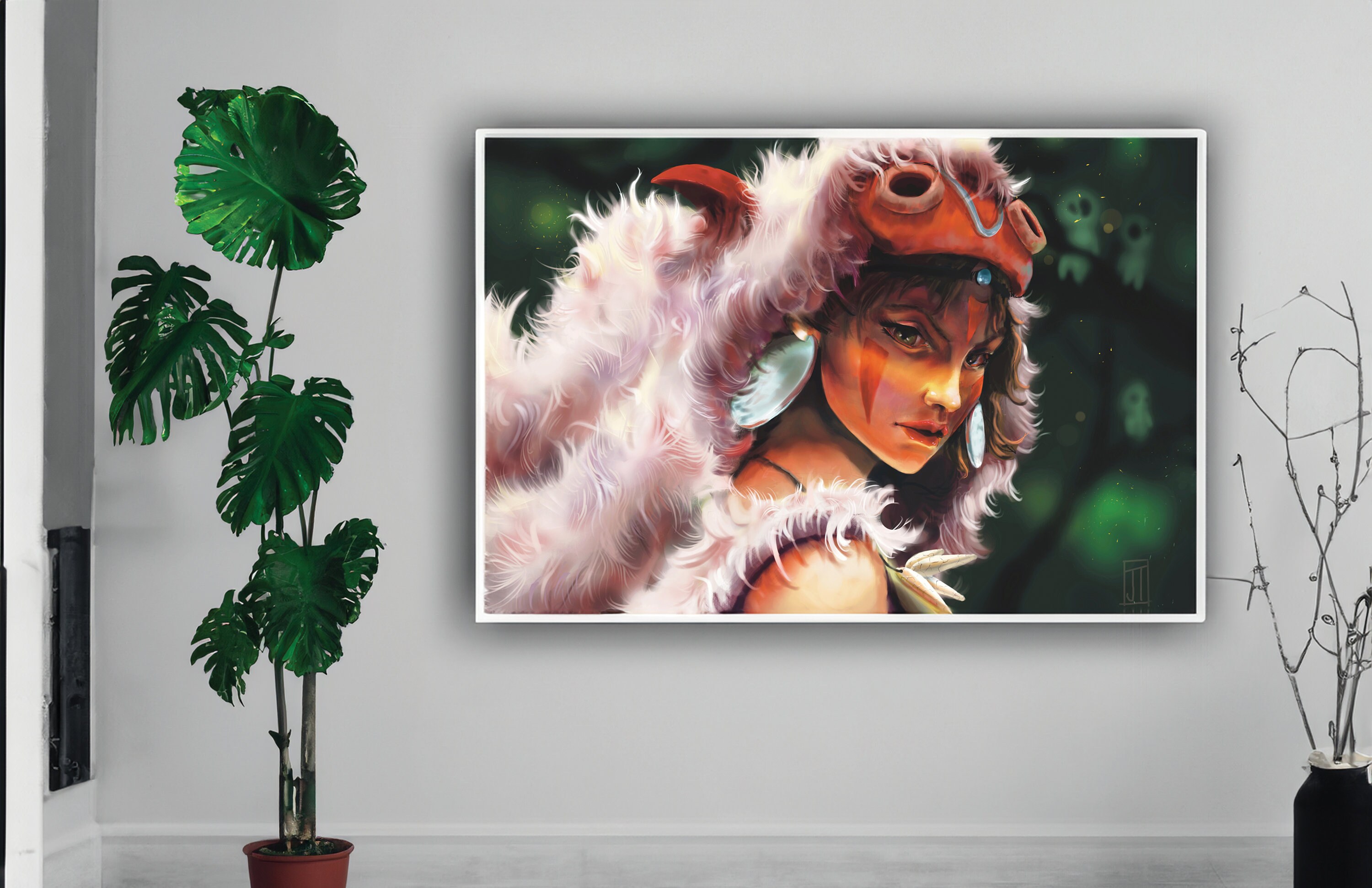 Poster Princess Mononoke Princess Mononoke Art Studio Ghibli Poster ...