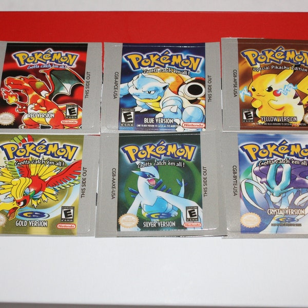 Gameboy Replacement Box - Etsy