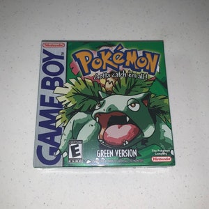 Nintendo Pokemon Games for Gameboy Color Red, Blue, Green, Yellow, Gold ...
