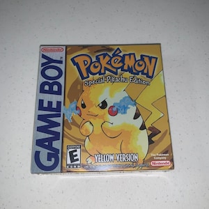 Nintendo Pokemon Games for Gameboy Color Red, Blue, Green, Yellow, Gold ...